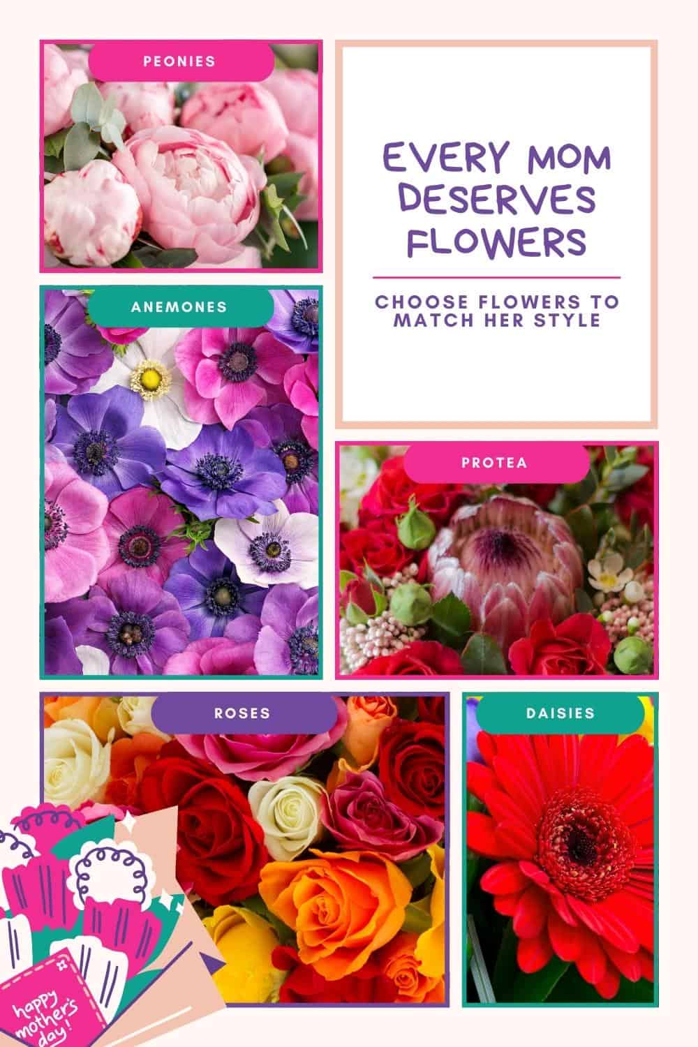 The Best Flowers For Your Mom’s Special Style This Mother’s Day - Kitty ...